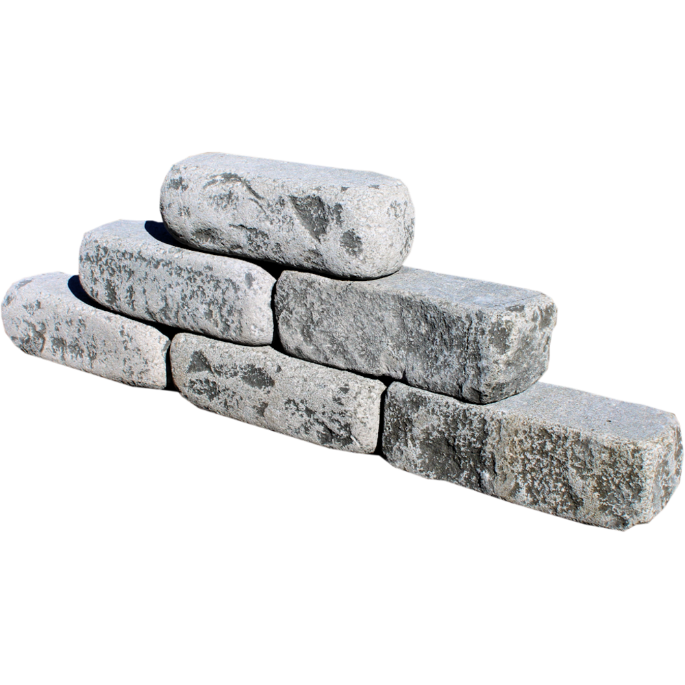 Stone Block Basalt Tumbled 300x100x100mm