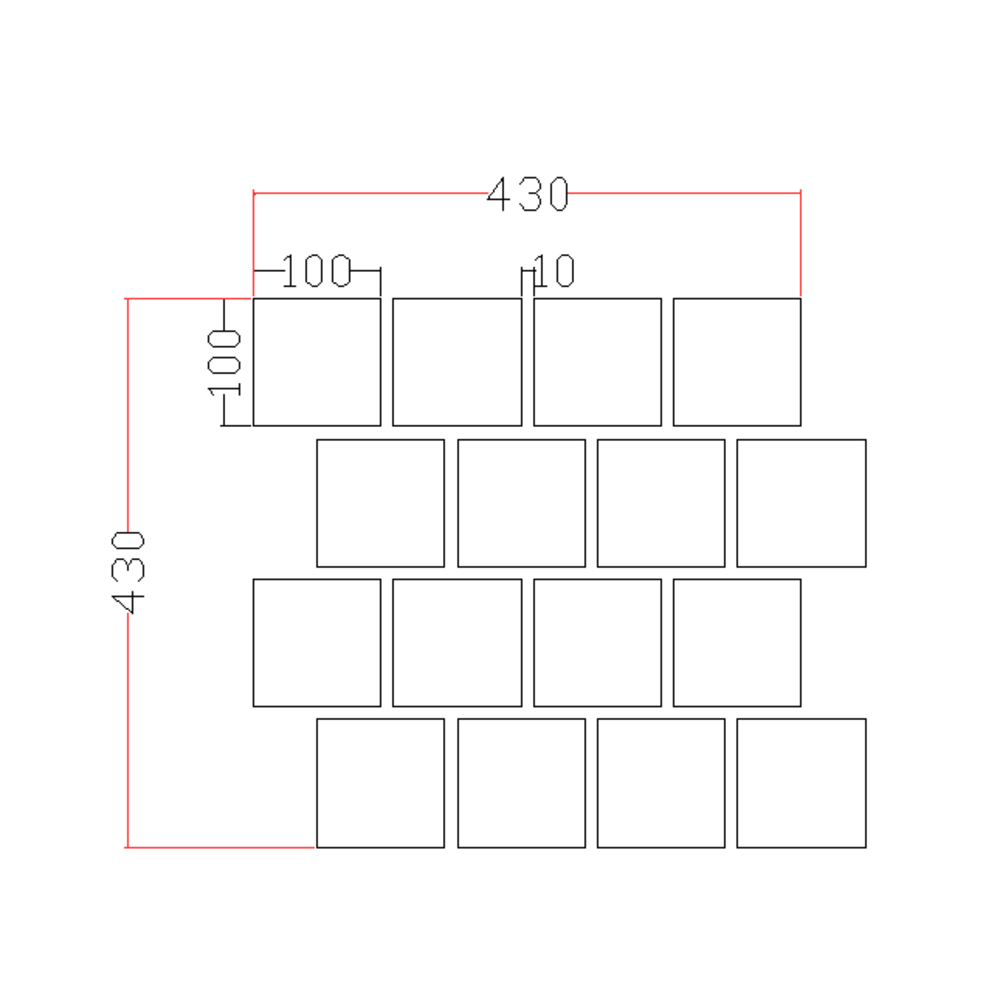 Granite 100mm Cobble Mat Silver