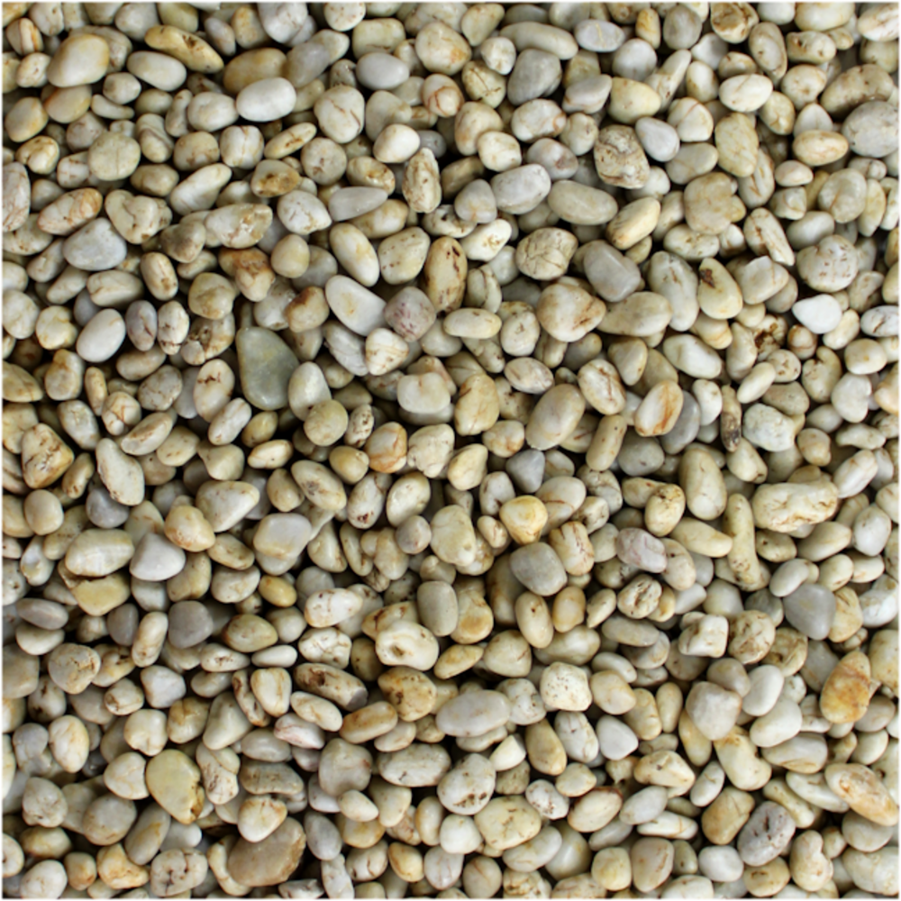 Pebble White Polished 20-30mm 20kg Bag