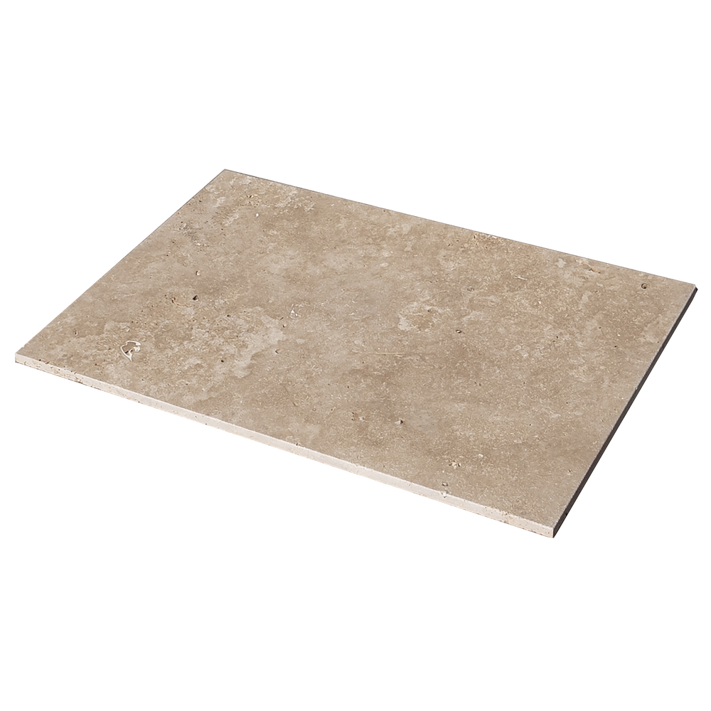 Travertine Ivory Tumbled Tile 610x406x12mm